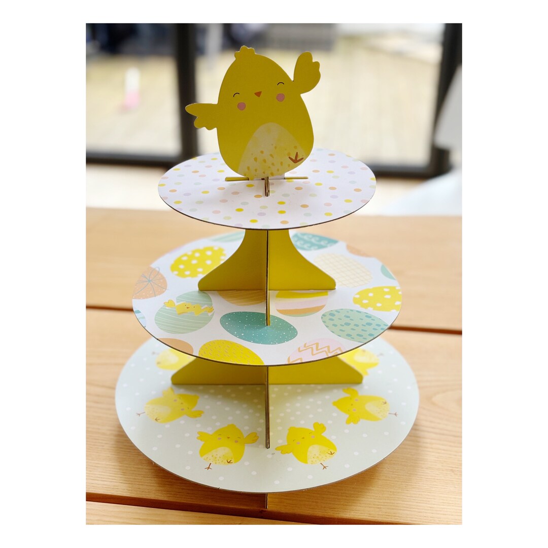 Easter Cupcake Stand, Easter Cupcake Display, Easter Food Stand, Easter ...