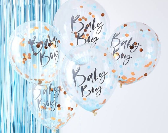 Powder Blue Balloons Baby Blue Party Balloons Wedding Balloons Latex ...