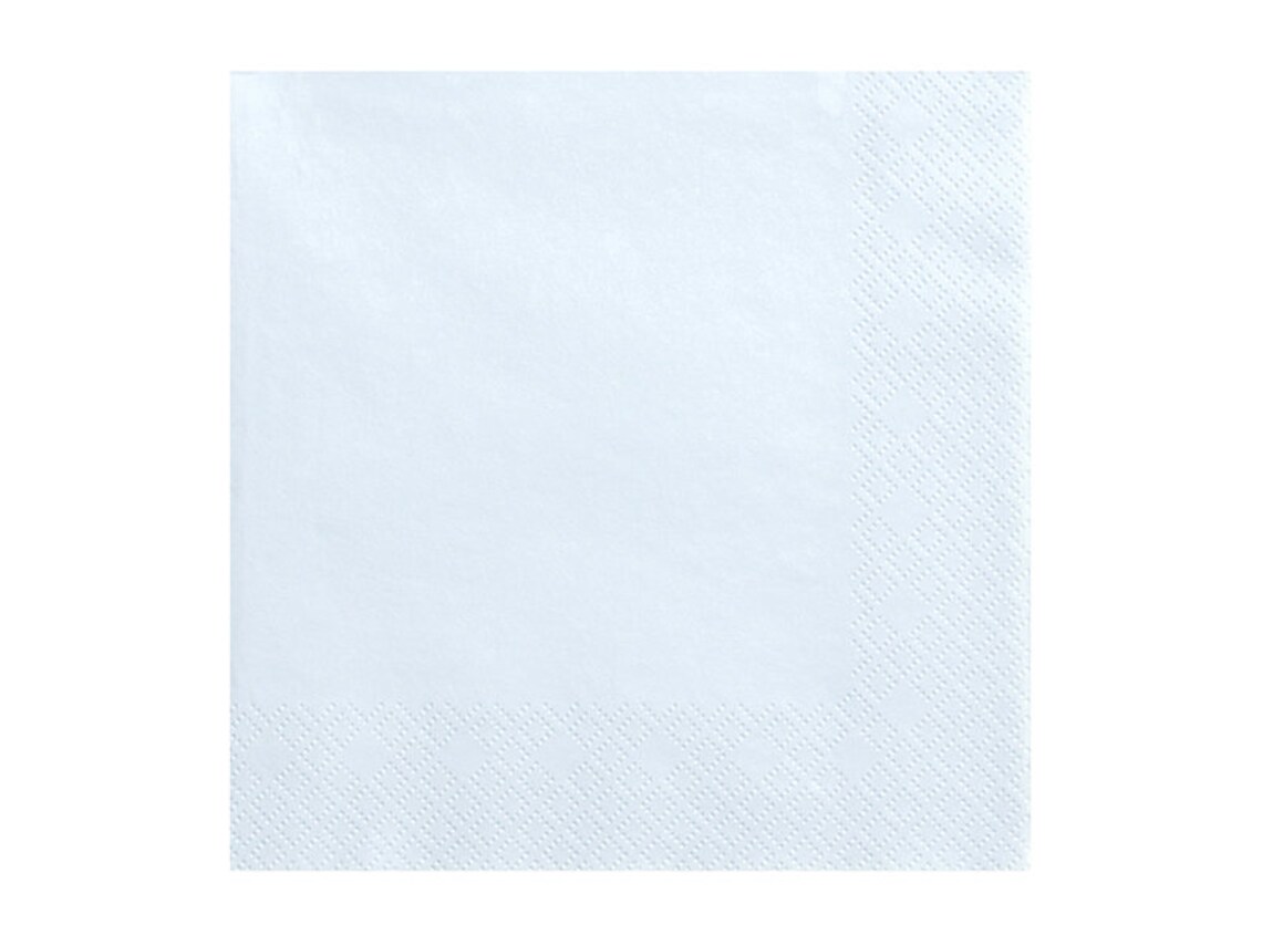 High Quality Blue Napkins Light Blue Paper Napkins Picnic - Etsy UK