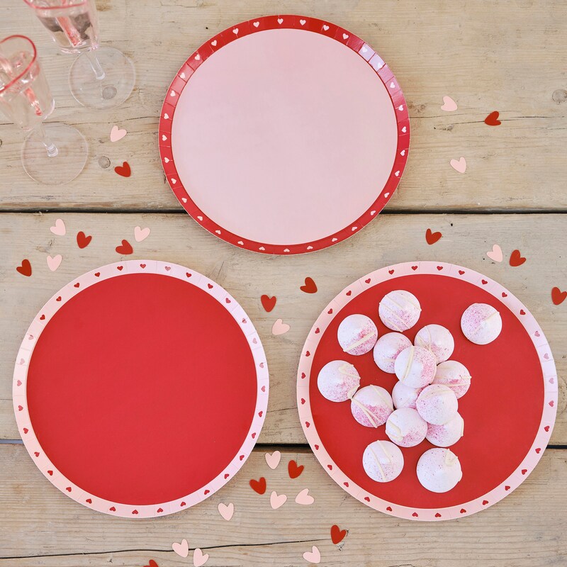 Valentines Day Plates - Etsy