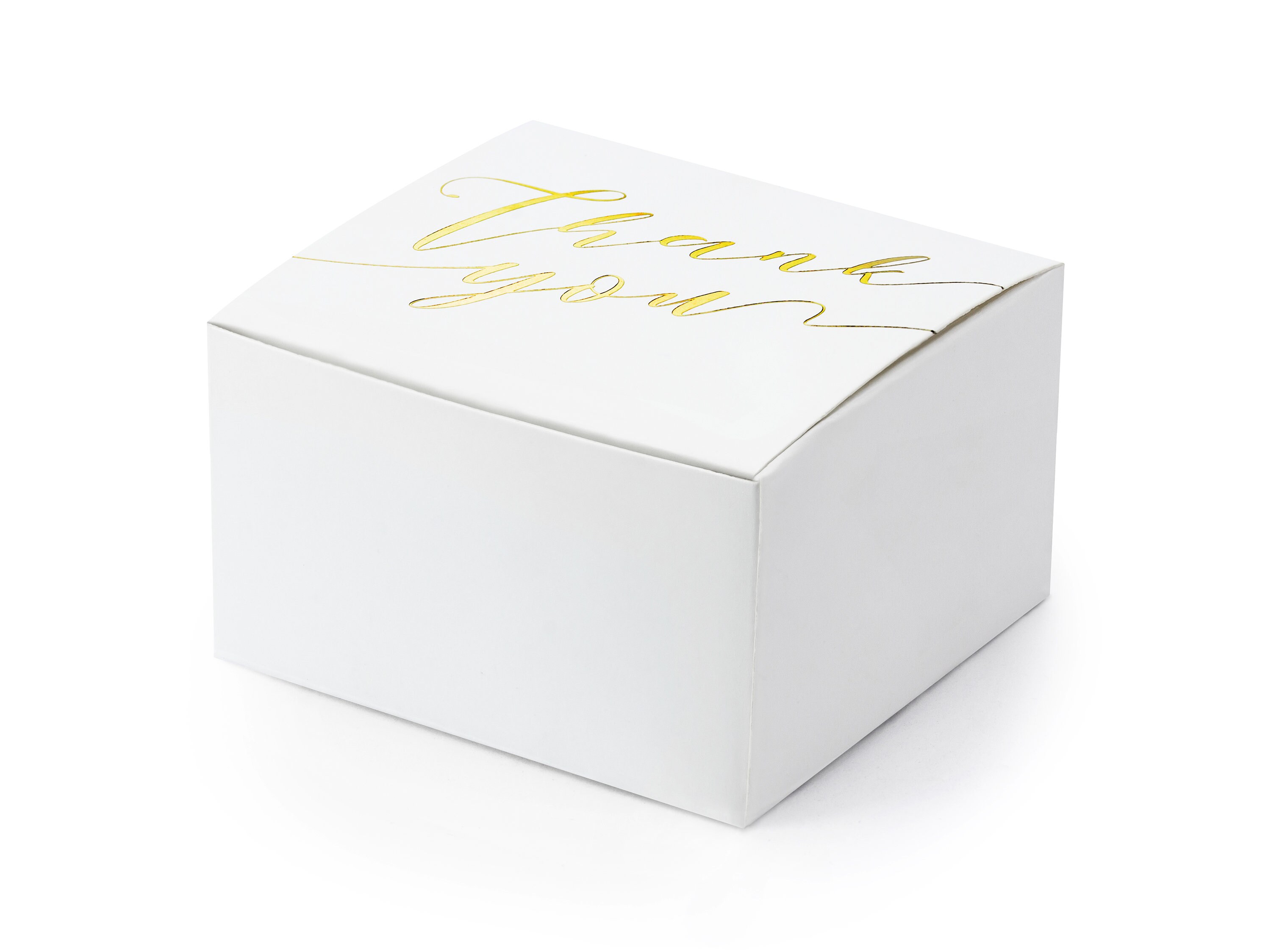 Small Gold Thank You Boxes Set of 10 Gold Thank You Boxes - Etsy UK