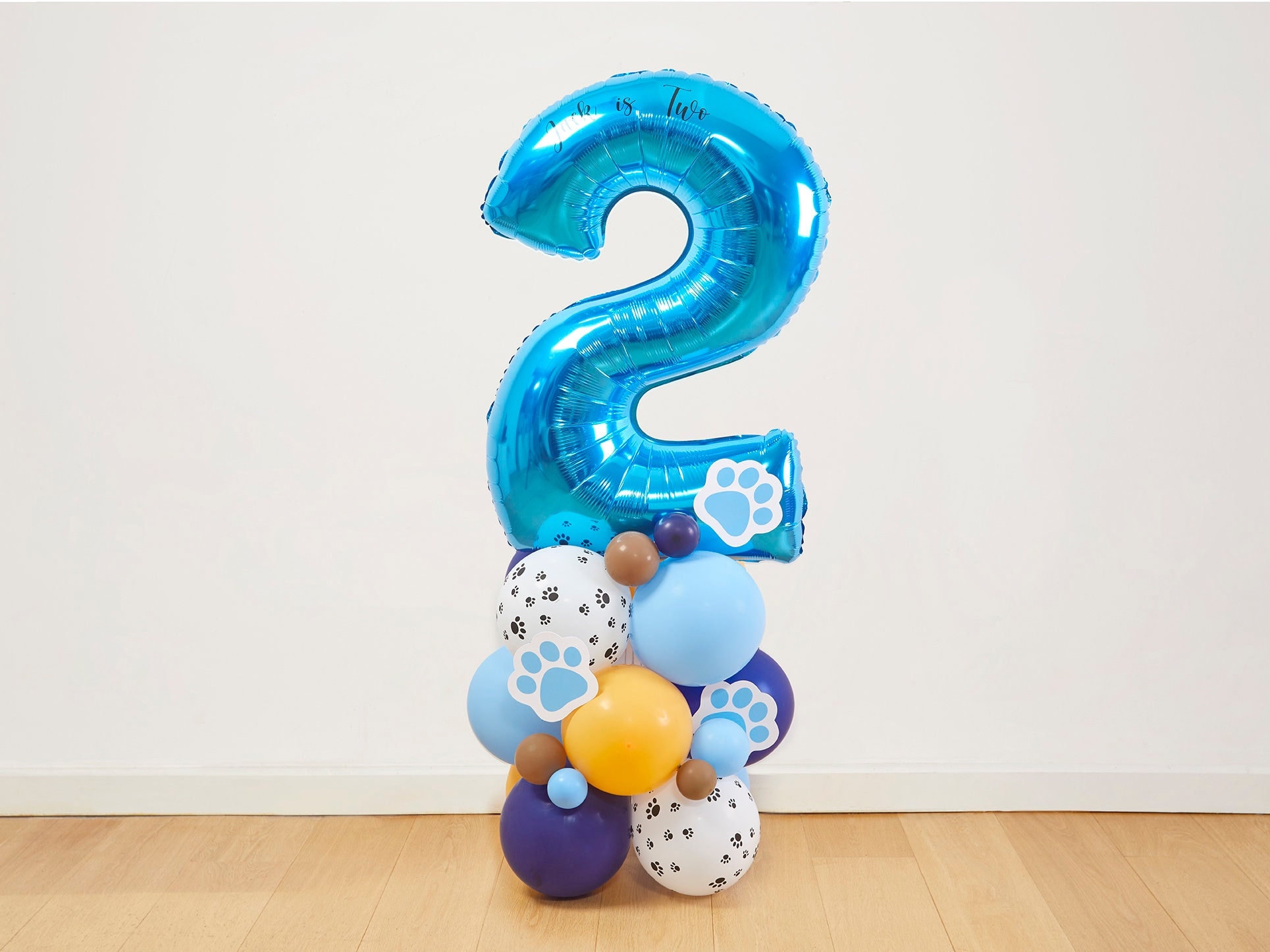 DIY Large 55 Blue Dog Paws Kids Birthday Balloon - Etsy