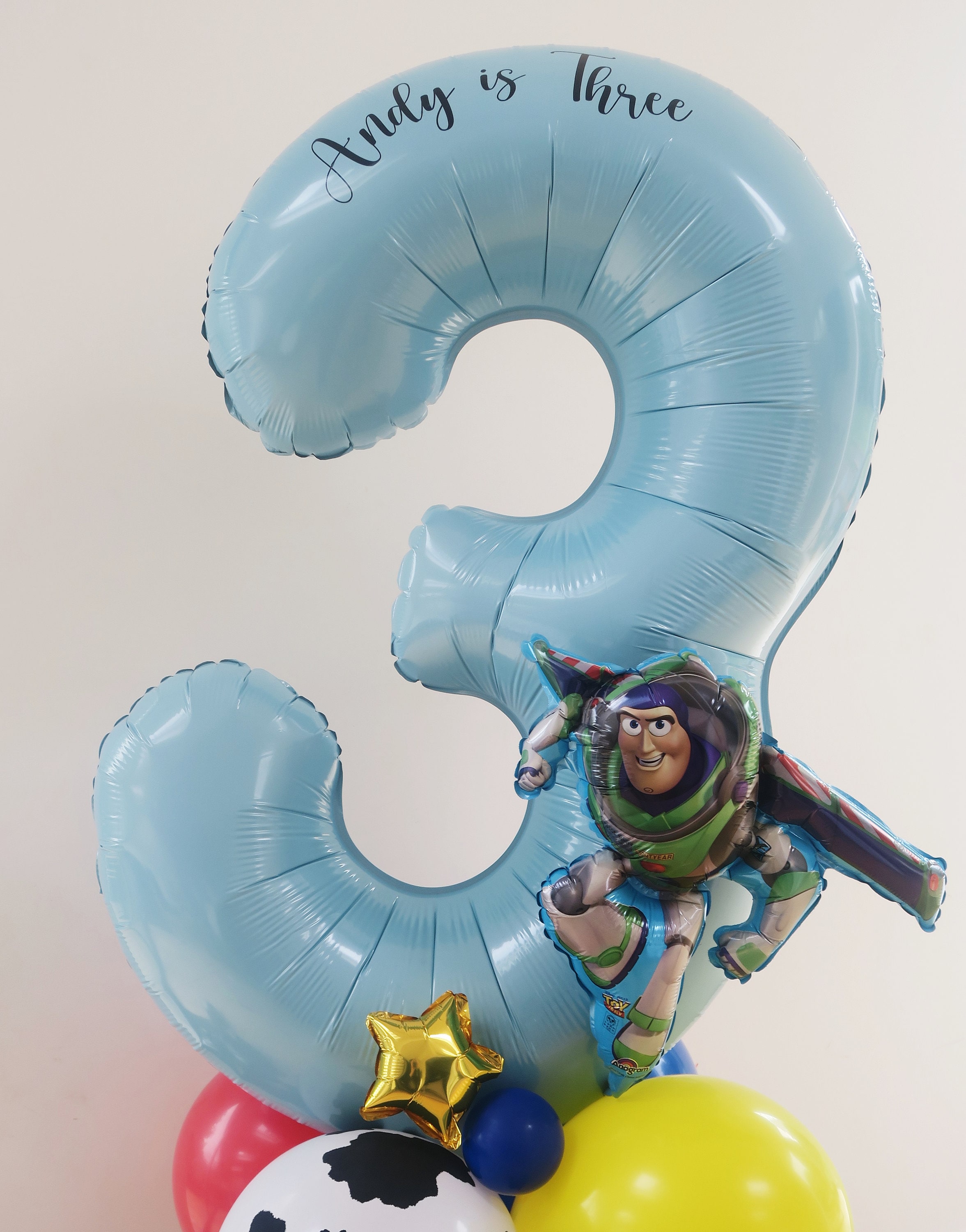 DIY Blue Toy Story Balloon Sculpture 1.4m/55in Boy's Toy - Etsy UK