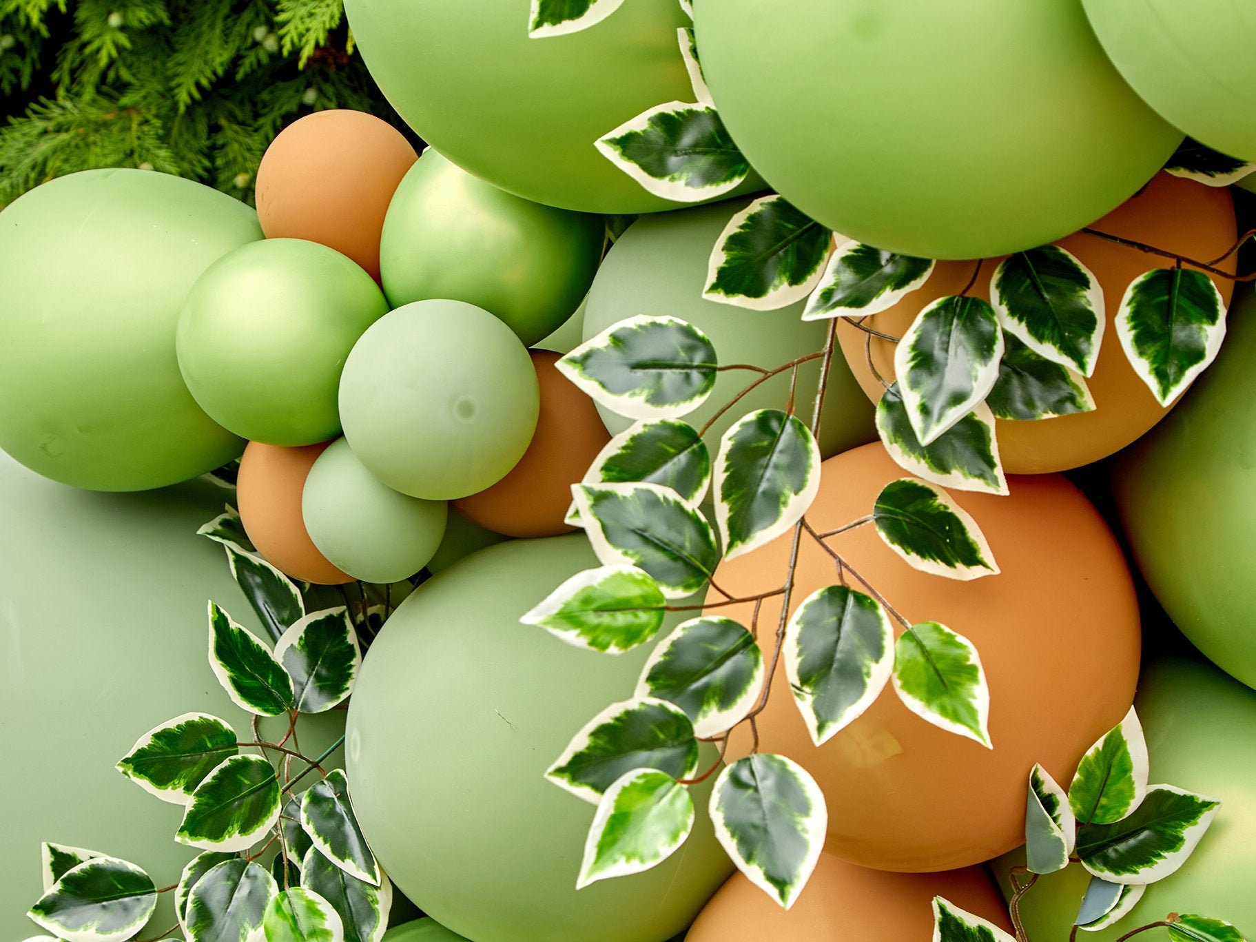 Woodland Balloon Arch Green Balloon Arch Woodland Balloon - Etsy