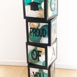 Graduation Balloon Boxes, Choose Your Own Balloon Colours, GRAD, Class ...