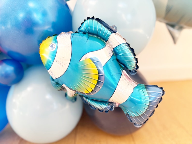 High Quality Large Shark Balloon Sculpture, Any Number, Under the Sea ...