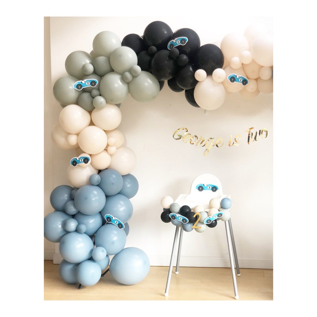 Race Car Balloon Arch, Two Fast Balloon Arch, Fast One Balloon Arch ...