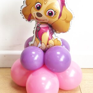 Uninflated: DIY Mini Licensed Paw Patrol Balloon Sculptures, Paw Patrol Balloons, Paw Patrol ...