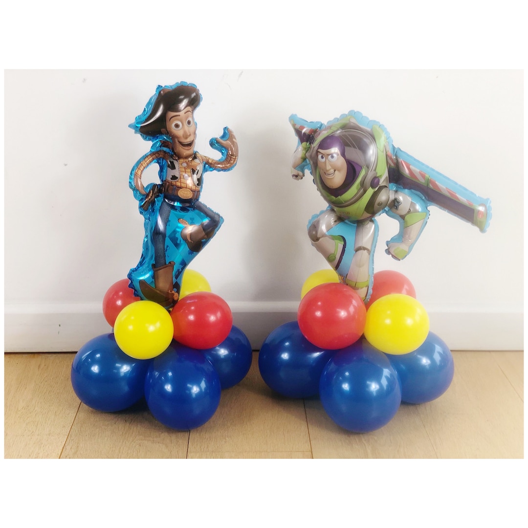 2 DIY Mini Toy Story Balloon Sculptures, Buzz AND Woody, Toy Story ...