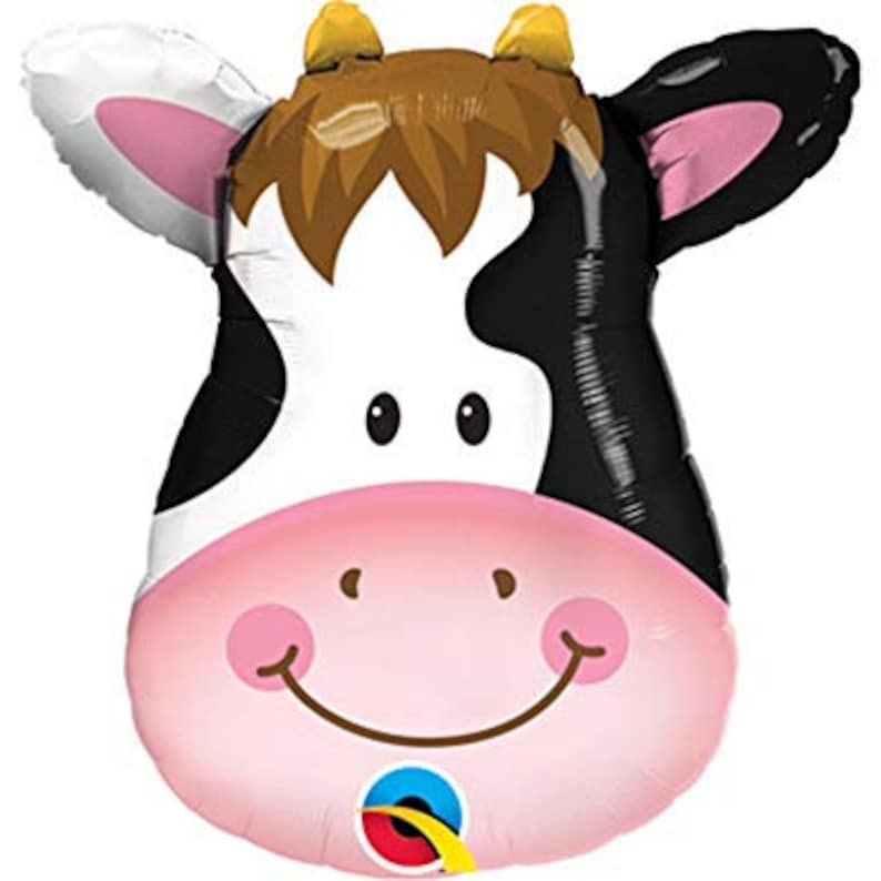 Giant Cow Balloon Sculpture - DIY 4.4ft Cow Balloon Display - DIY Kit ...
