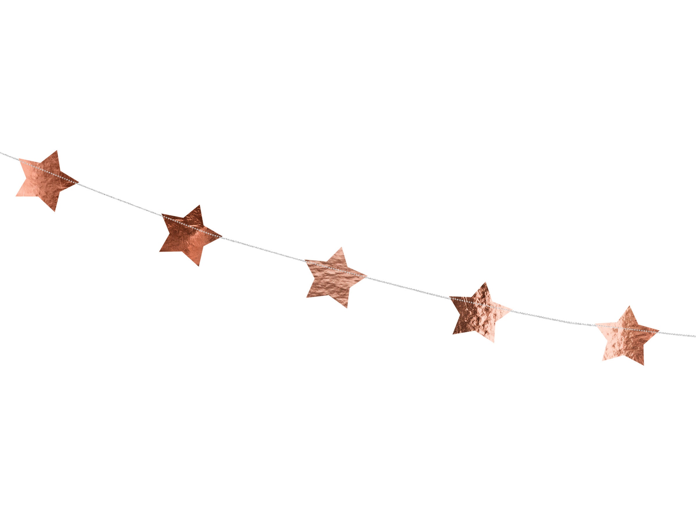 Extra Long Rose Gold Star Banner Rose Gold Stars Banner | Etsy