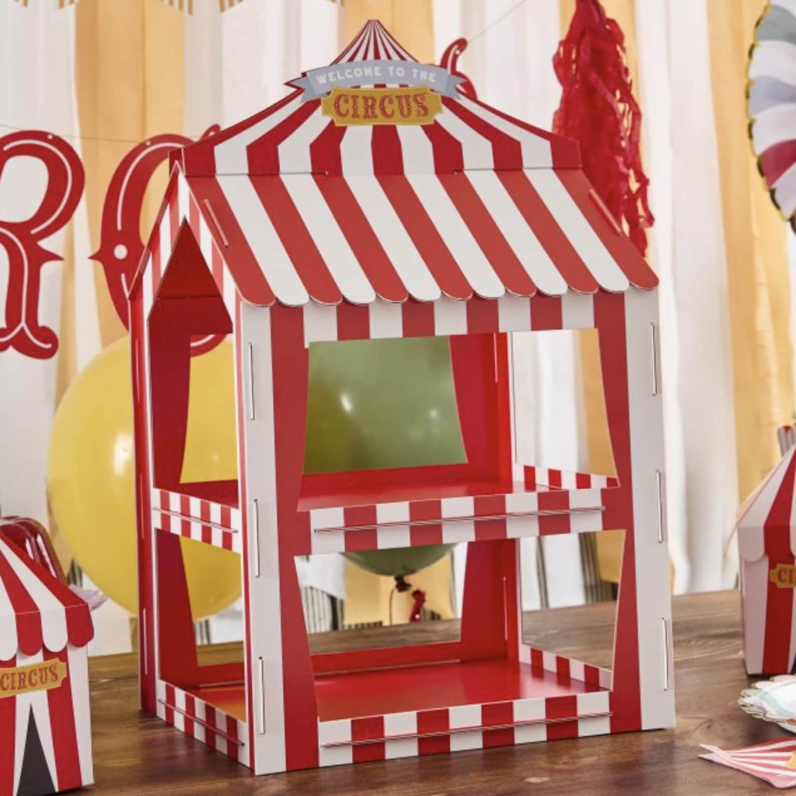 Circus Food Stand, Circus Snack Stand, Circus Themed Party, Circus Food ...