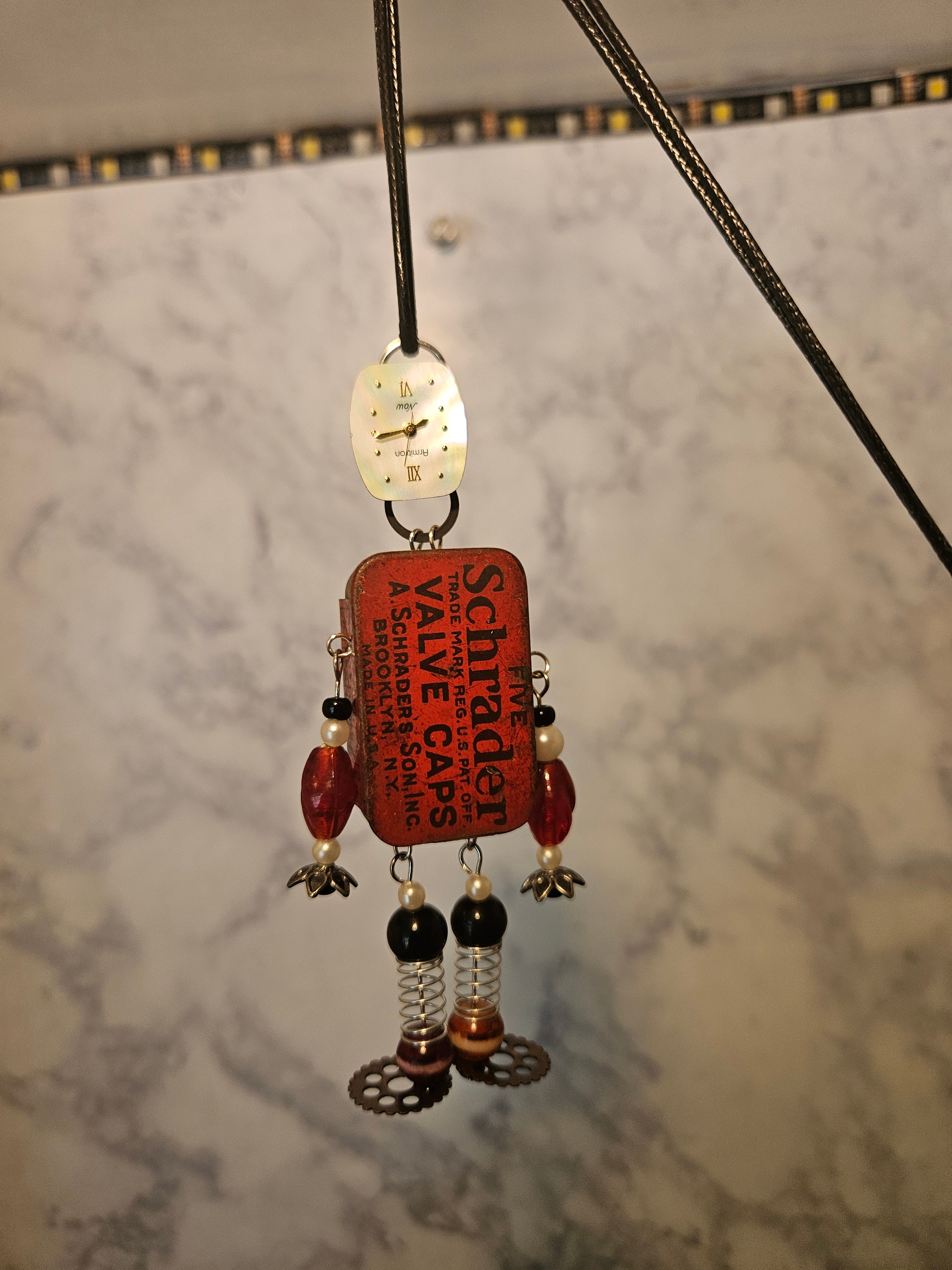 Robot Necklace, Robot Gifts, Auto Lover Gift, Unique Gift for Dad ...