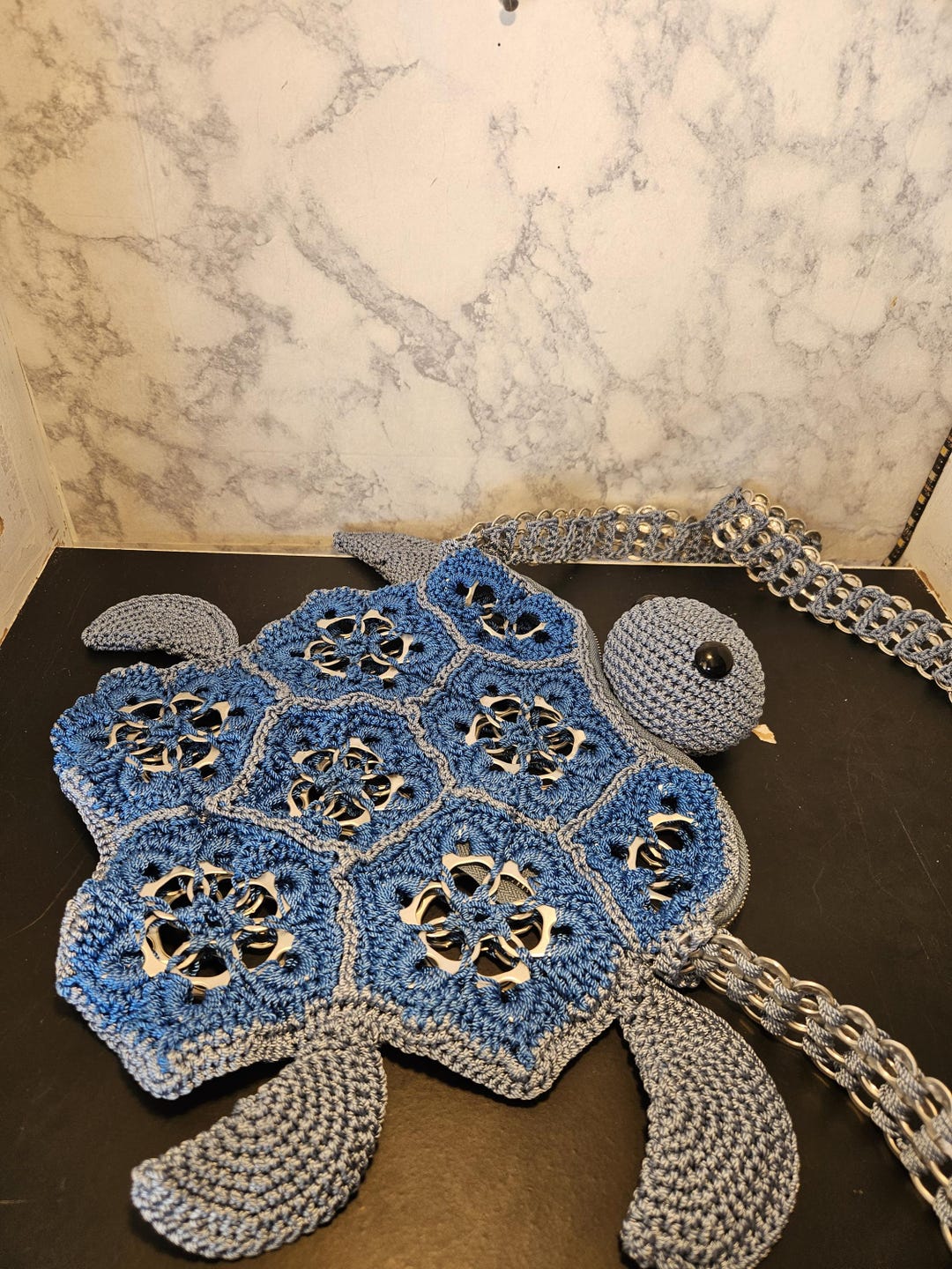 Turtle Purse, Crochet Bag, Eco Friendly Gifts for Women, Upcycled Purse ...