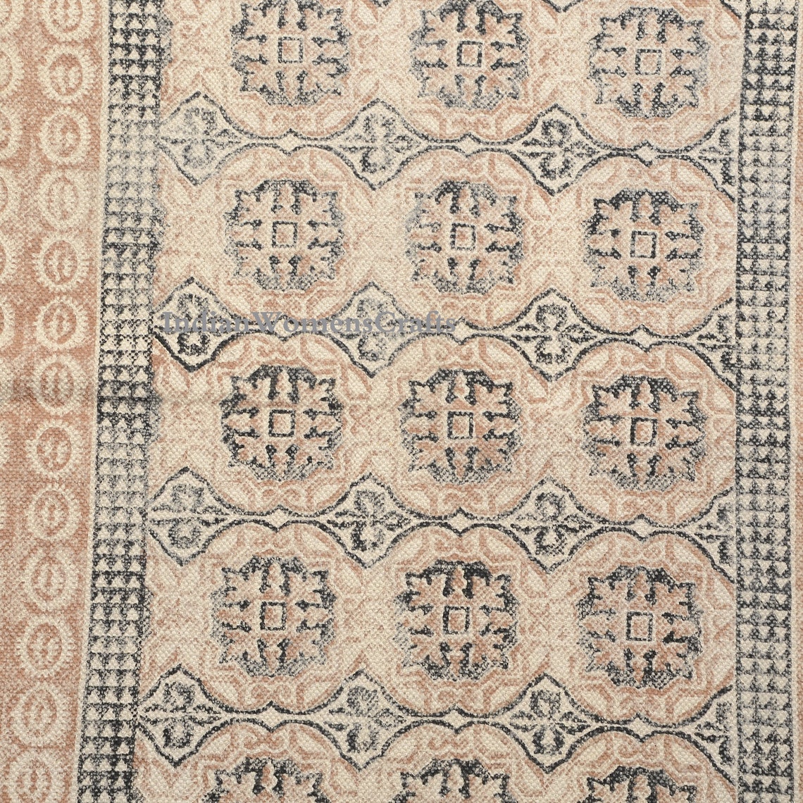 5x8 Feet Handmade Block Printed Rug / Rug Runner / Carpet / | Etsy