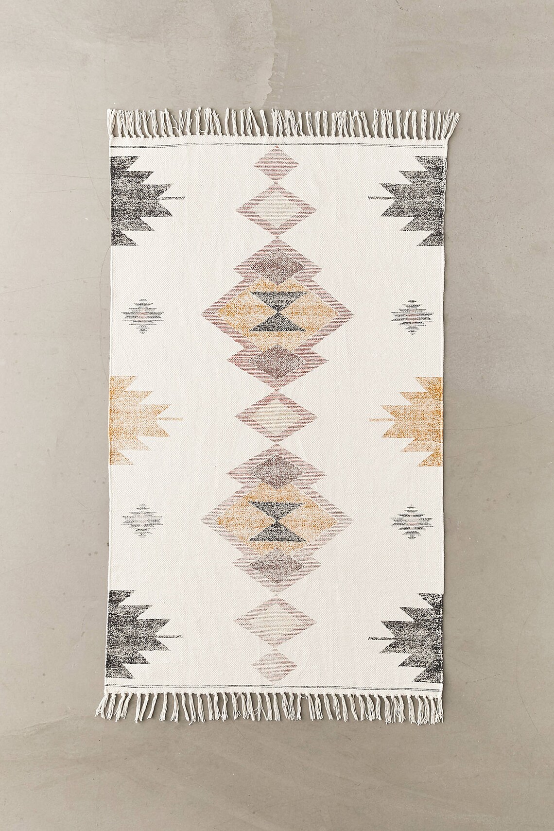 New 3x5 Feet Handmade Block Printed Indian Rug / Carpet / Kilim / Floor ...