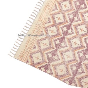 3X5 FEET Block Printed Area Rug - Etsy