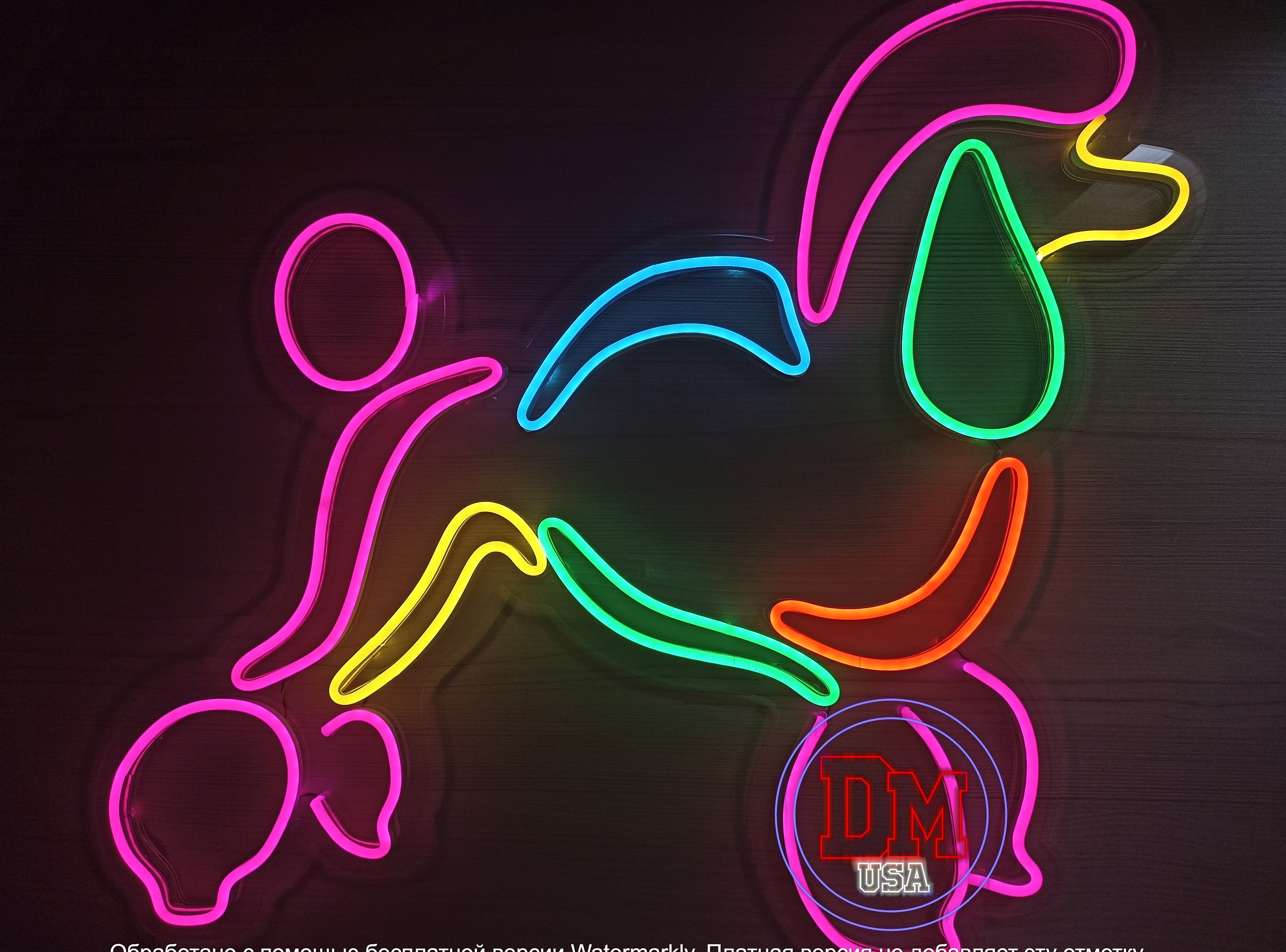 Dog Poodle Neon Sign, Poodle Breed Neon Sign, Poodle Lovers Neon Sign ...