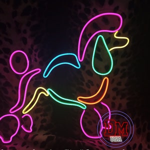 Dog Poodle Neon Sign, Poodle Breed Neon Sign, Poodle Lovers Neon Sign ...
