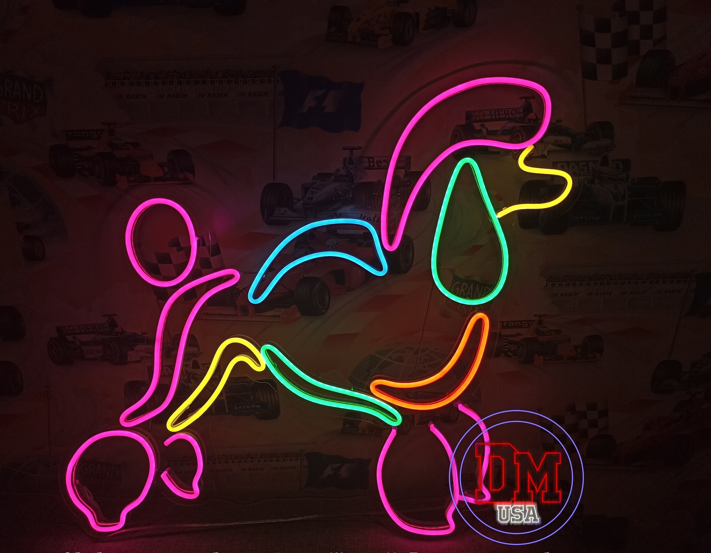 Dog Poodle Neon Sign, Poodle Breed Neon Sign, Poodle Lovers Neon Sign ...