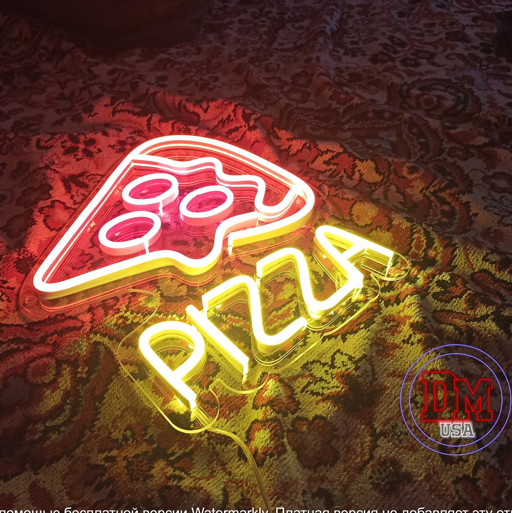 Pizza Slice Neon Sign, Pizza Neon Sign, Pizza Neon Sign, Pizza Slice ...