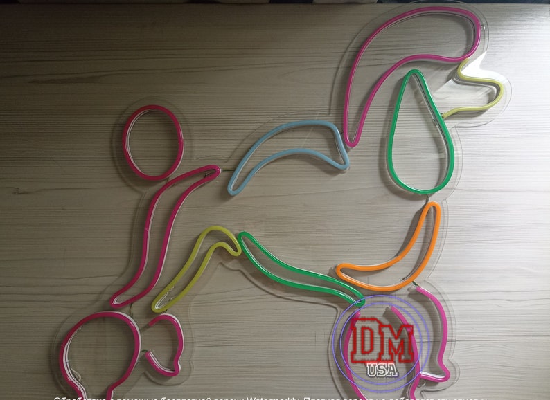 Dog Poodle Neon Sign, Poodle Breed Neon Sign, Poodle Lovers Neon Sign ...