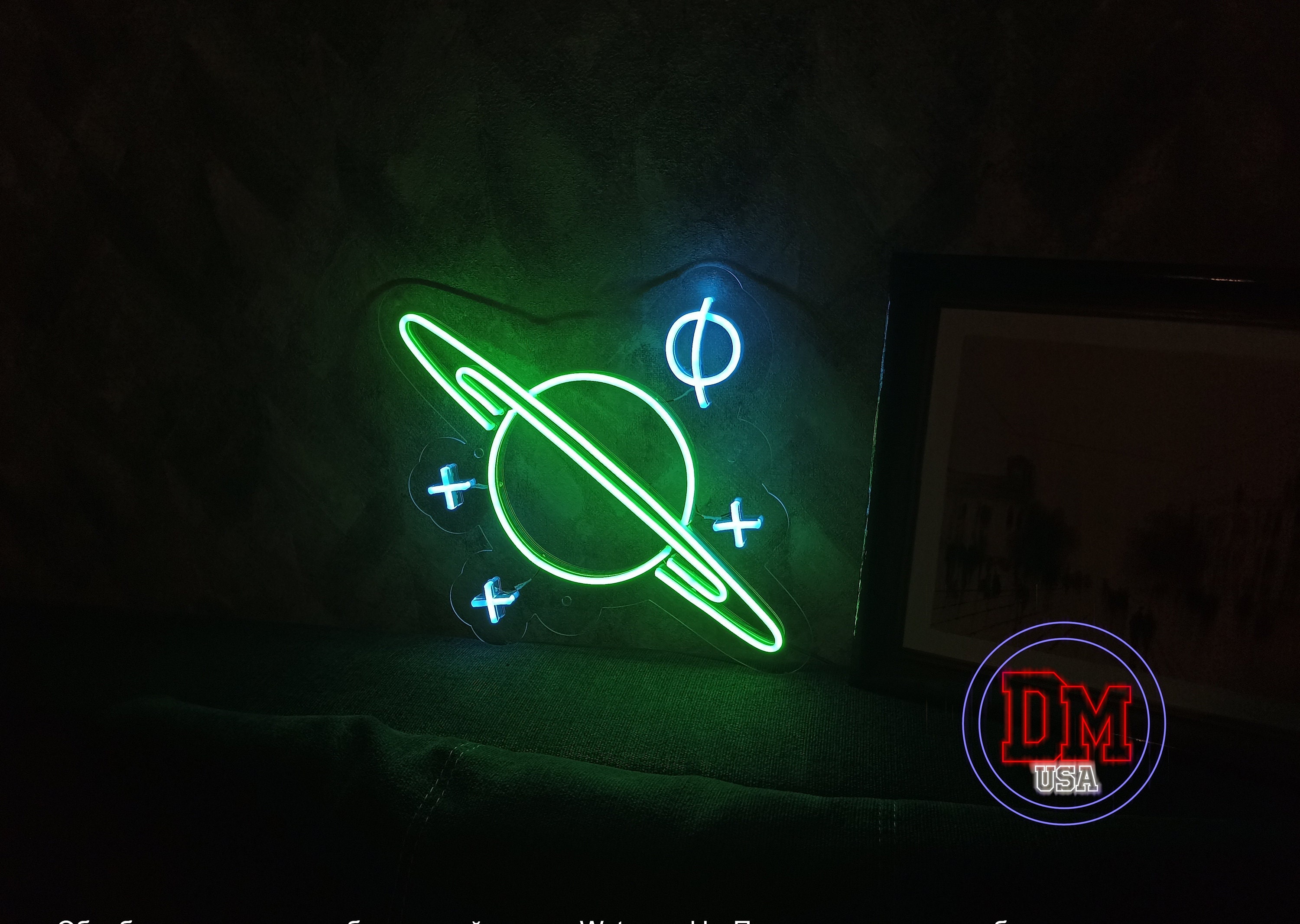 Neon Planet Sign Saturn Neon Sign Jupiter Neon Sign Neptun - Etsy