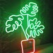 Monstera Leaf Neon Sign, Monstera Led Light, Flower Neon Sign, Home ...