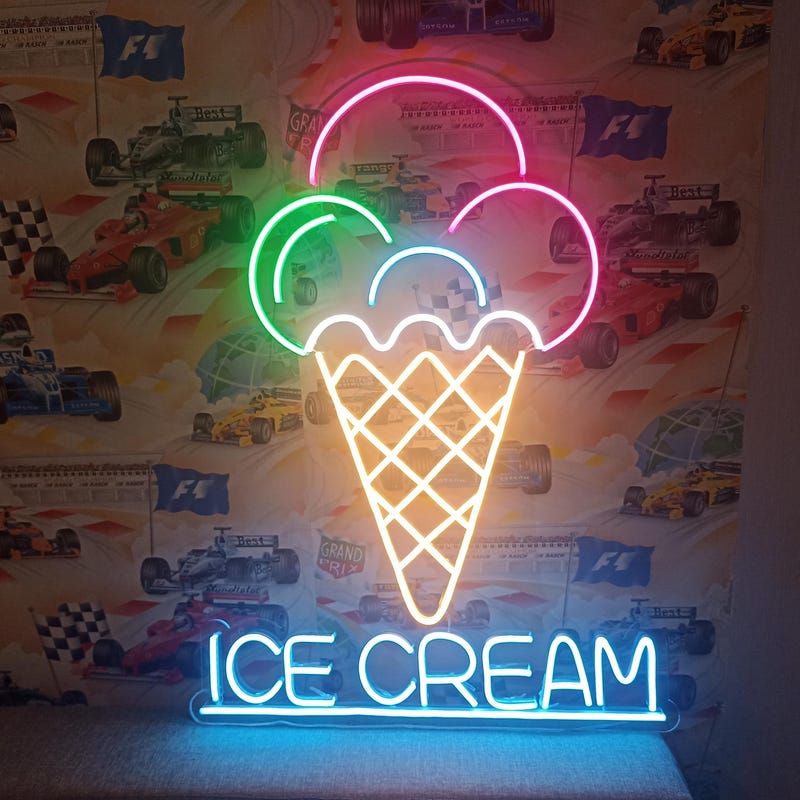 Ice Cream Sign - Etsy