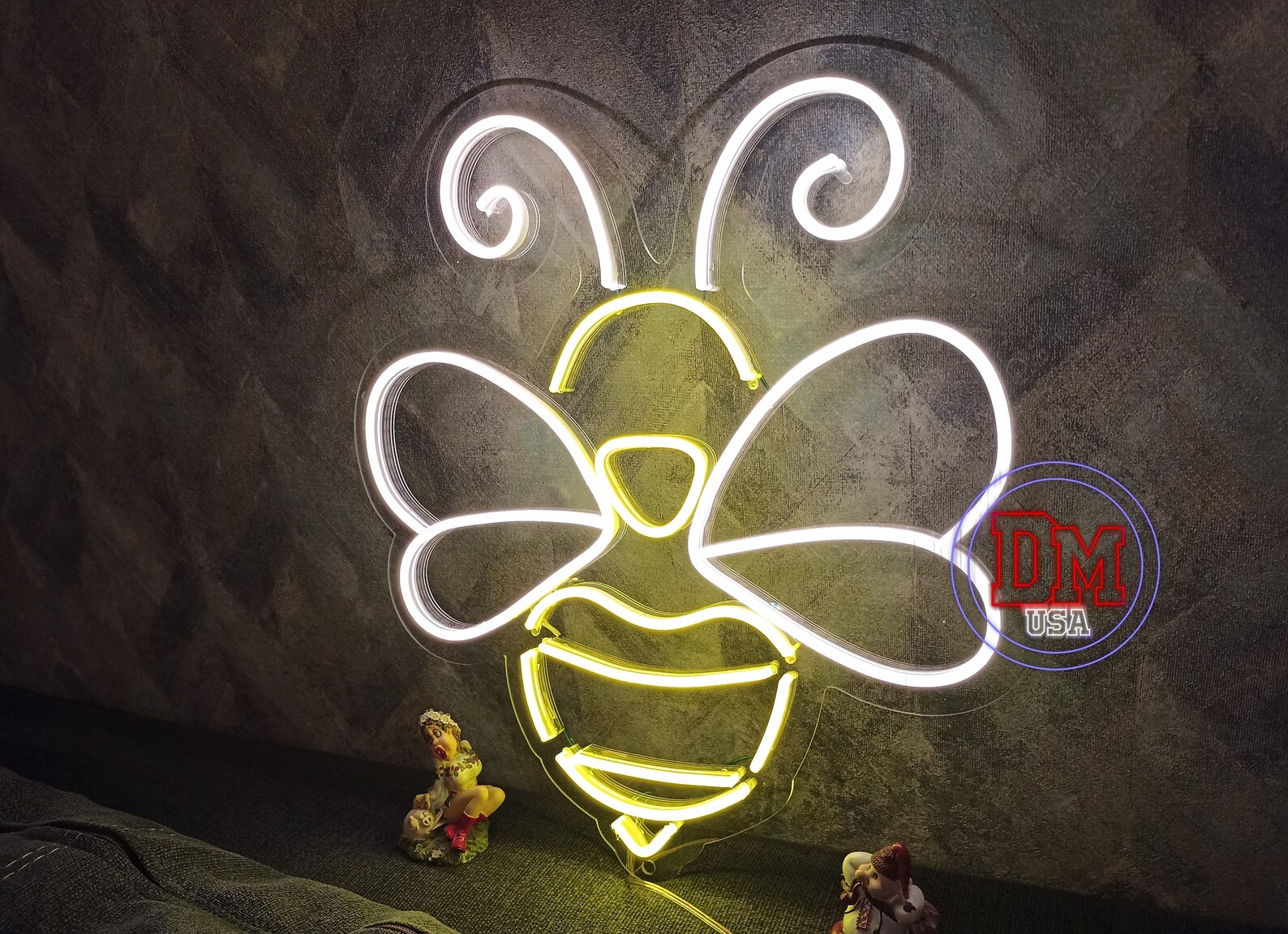 Bee Neon Sign, Honeybee Neon Sign, Bee Led Neon Light, Bee Lover Gift ...