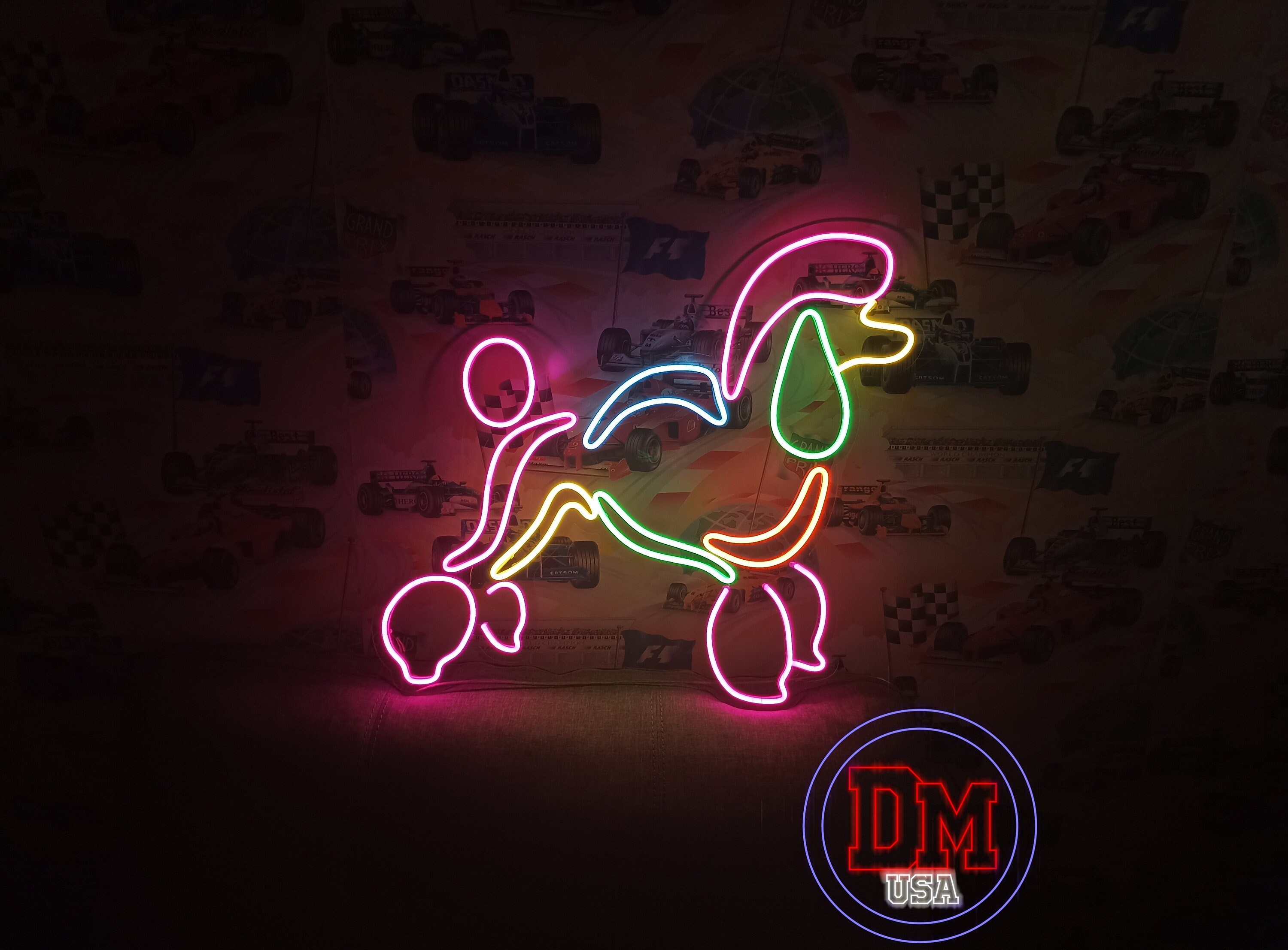 Dog Poodle Neon Sign, Poodle Breed Neon Sign, Poodle Lovers Neon Sign ...