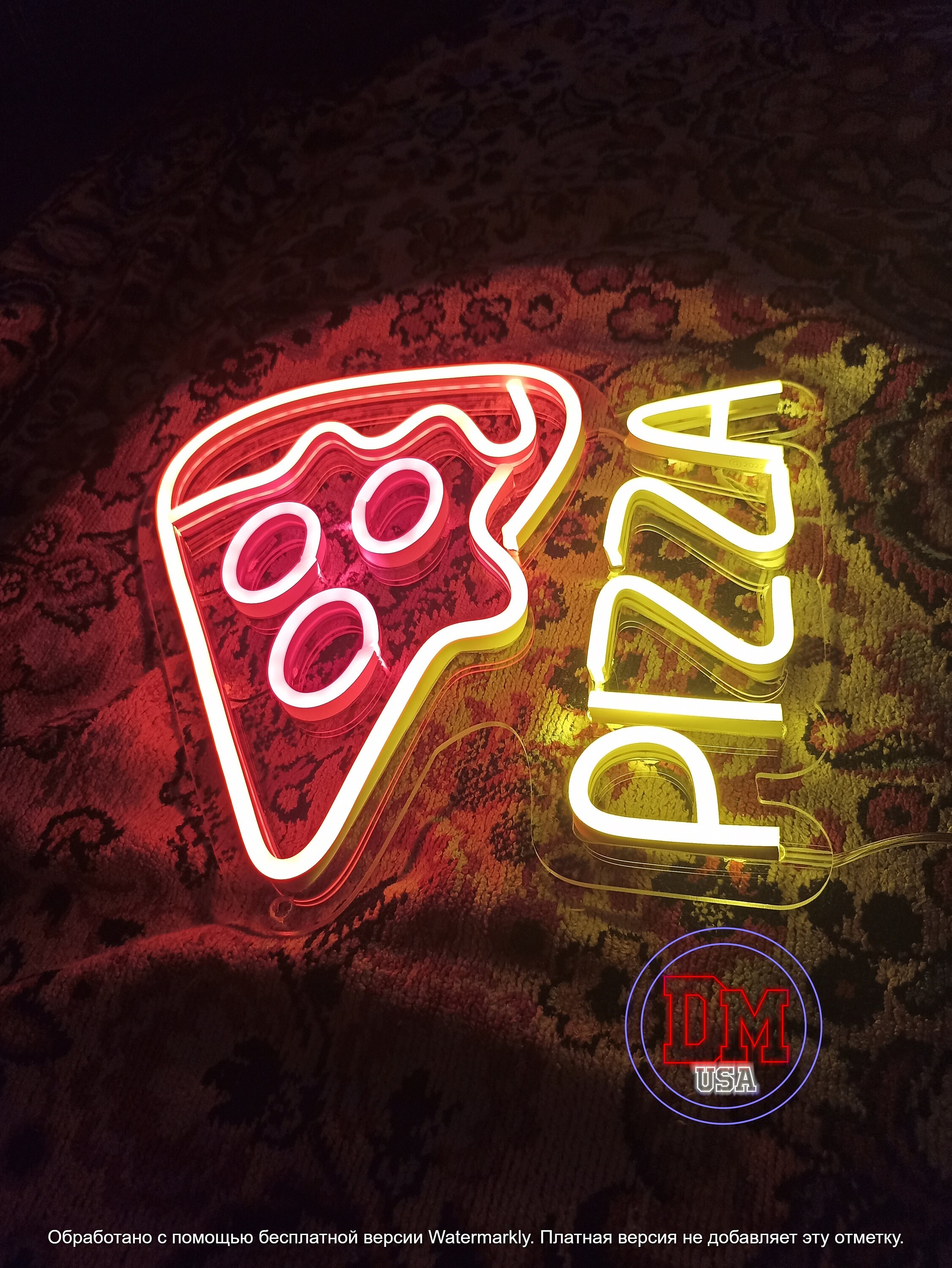 Pizza Slice Neon Sign, Pizza Neon Sign, Pizza Neon Sign, Pizza Slice ...