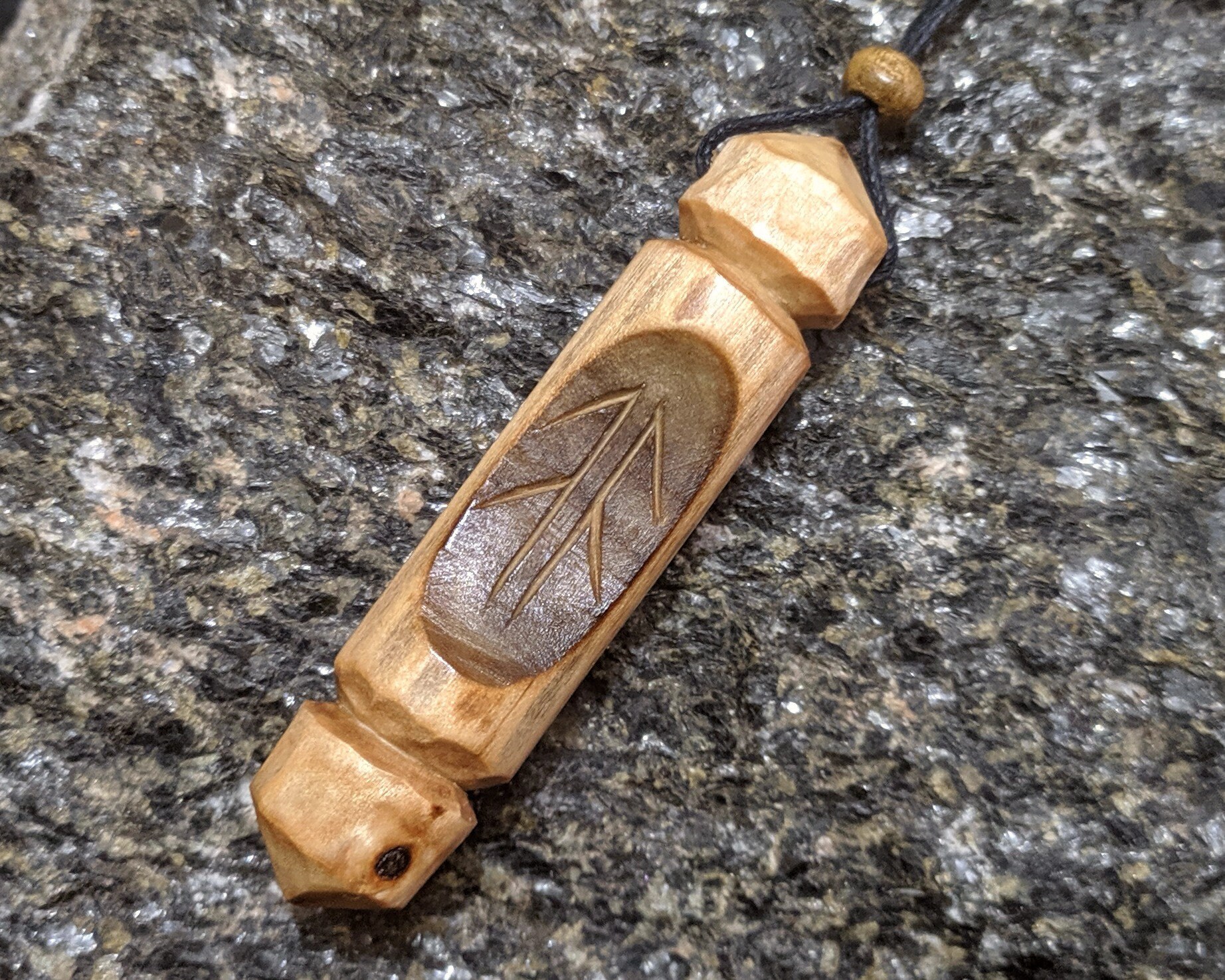 Viking amulet Divine energy rune Double ansuz | Etsy