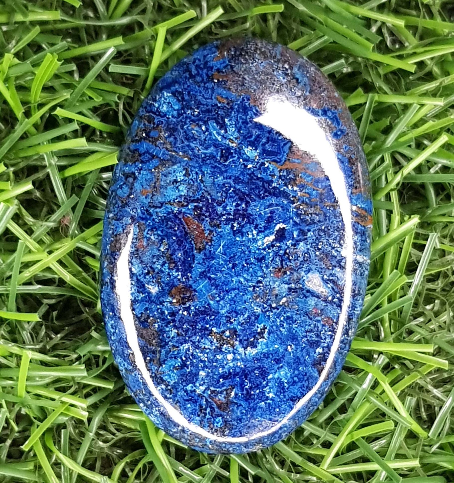 87.70 Cts Natural Azurite Gemstone Best Quality Designer | Etsy