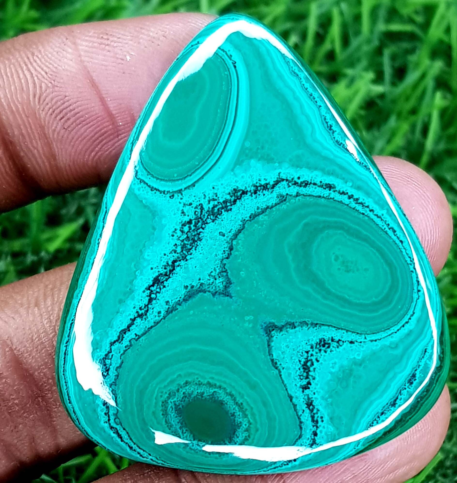 149.40 Cts Natürlicher Malachit Edelstein Grüner Malachit | Etsy