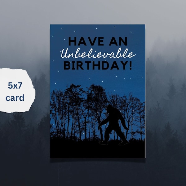 Cryptid Birthday Party Supplies - Etsy