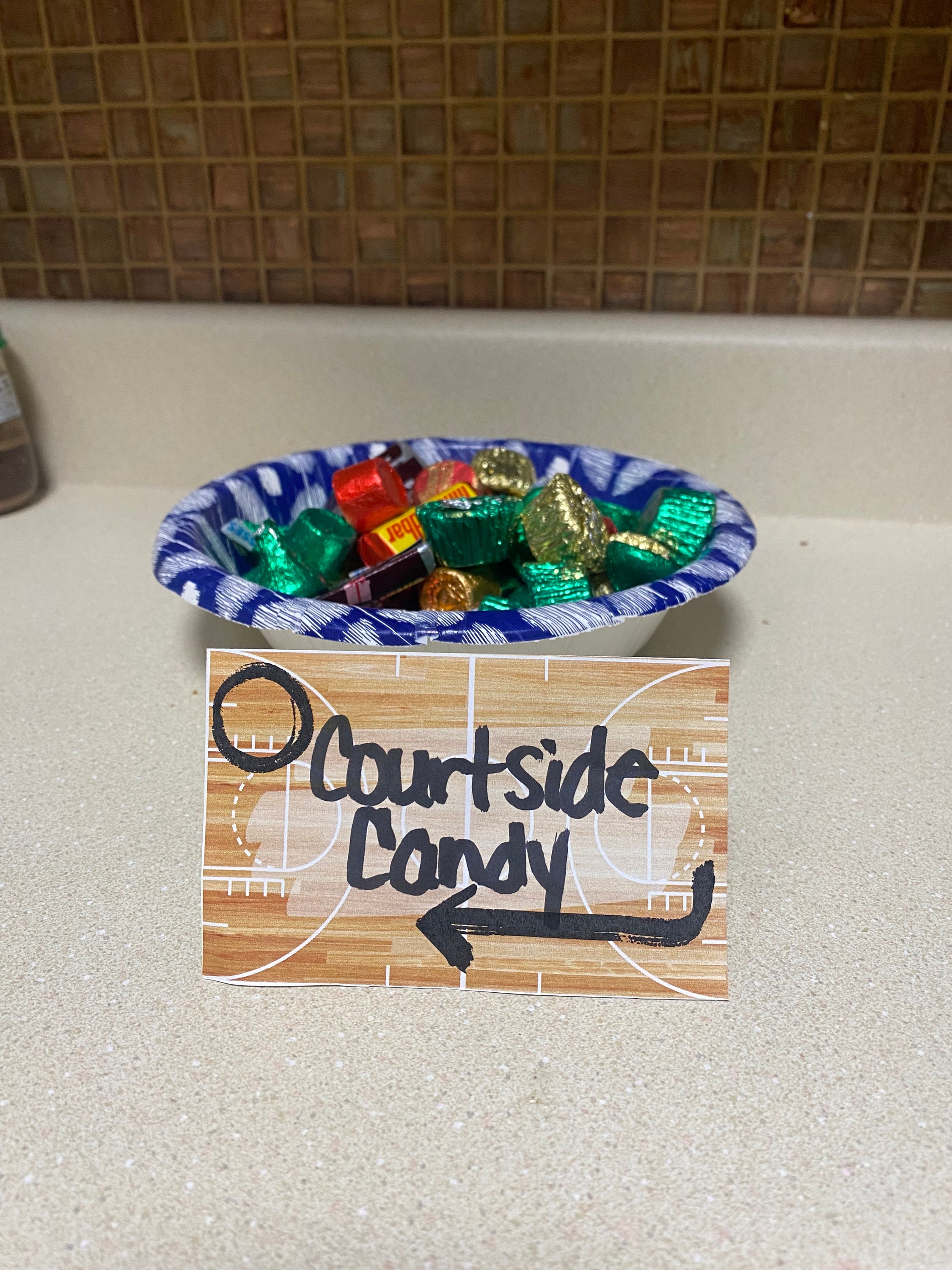 Basketball Game Day Food Labels, Basketball Buffet Label, Basketball ...