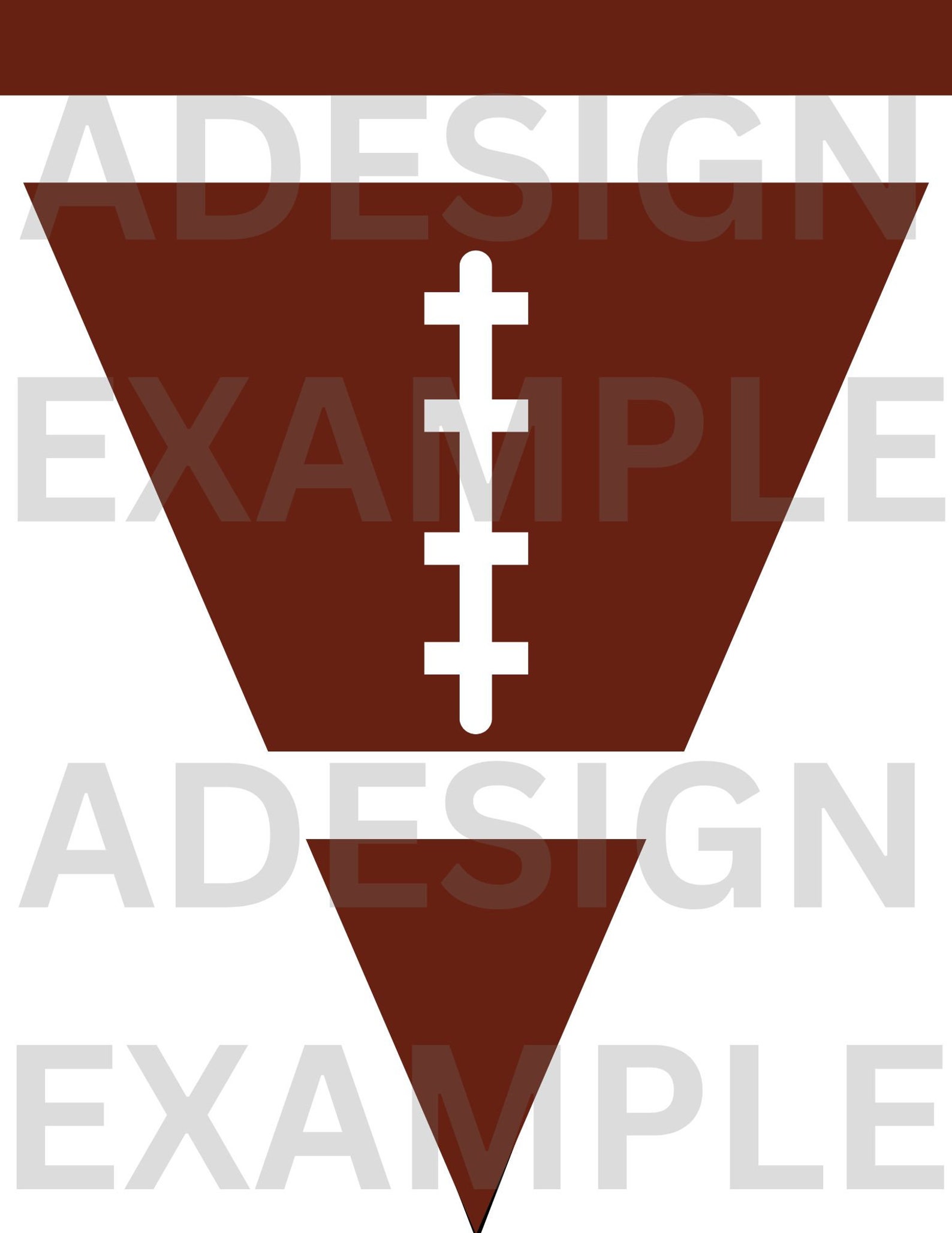 Printable Football Banner - Pennant Flags - Football Party Decor ...