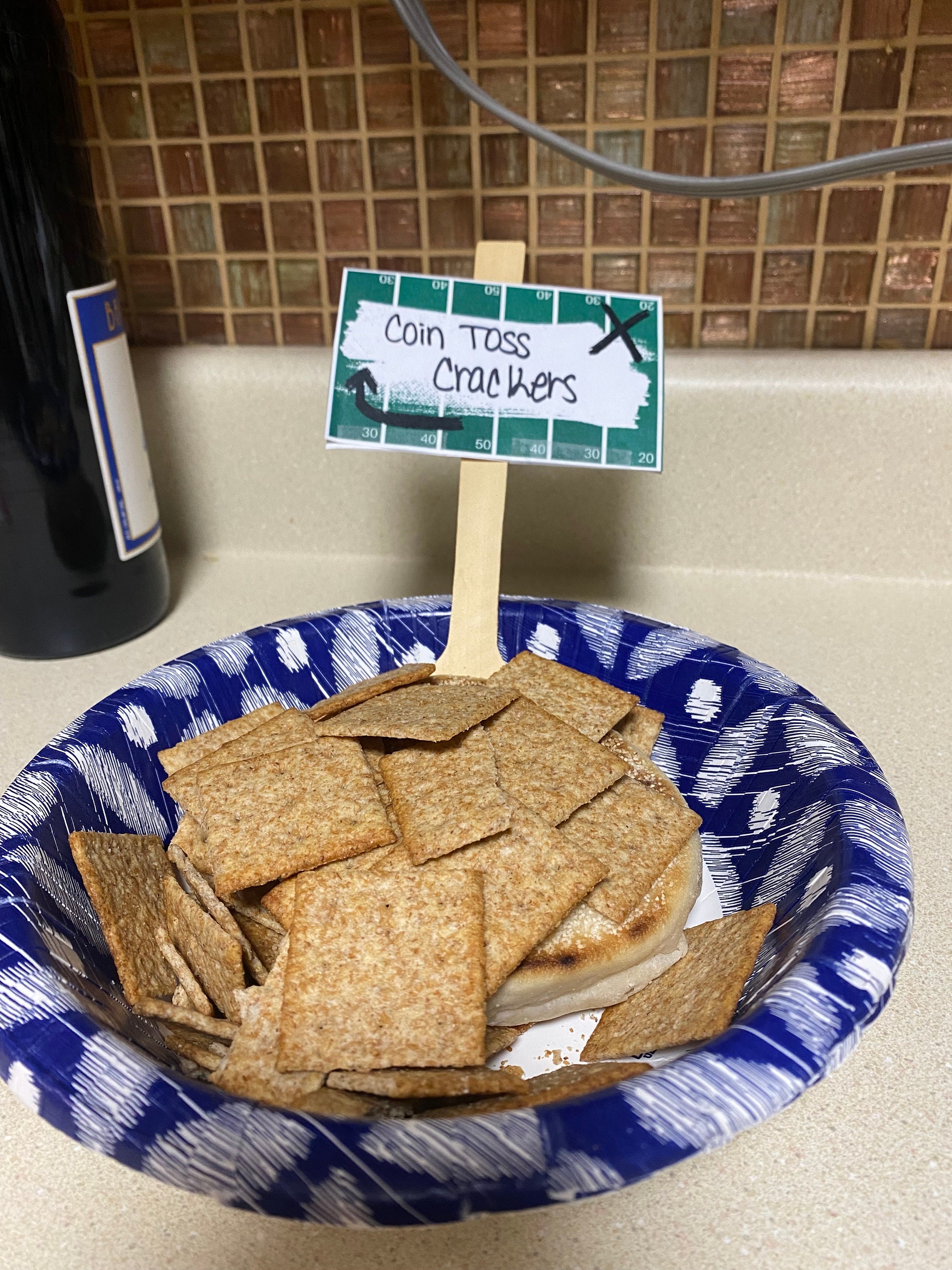 Football Game Day Food Labels: Buffet Cards (PDF) - Etsy