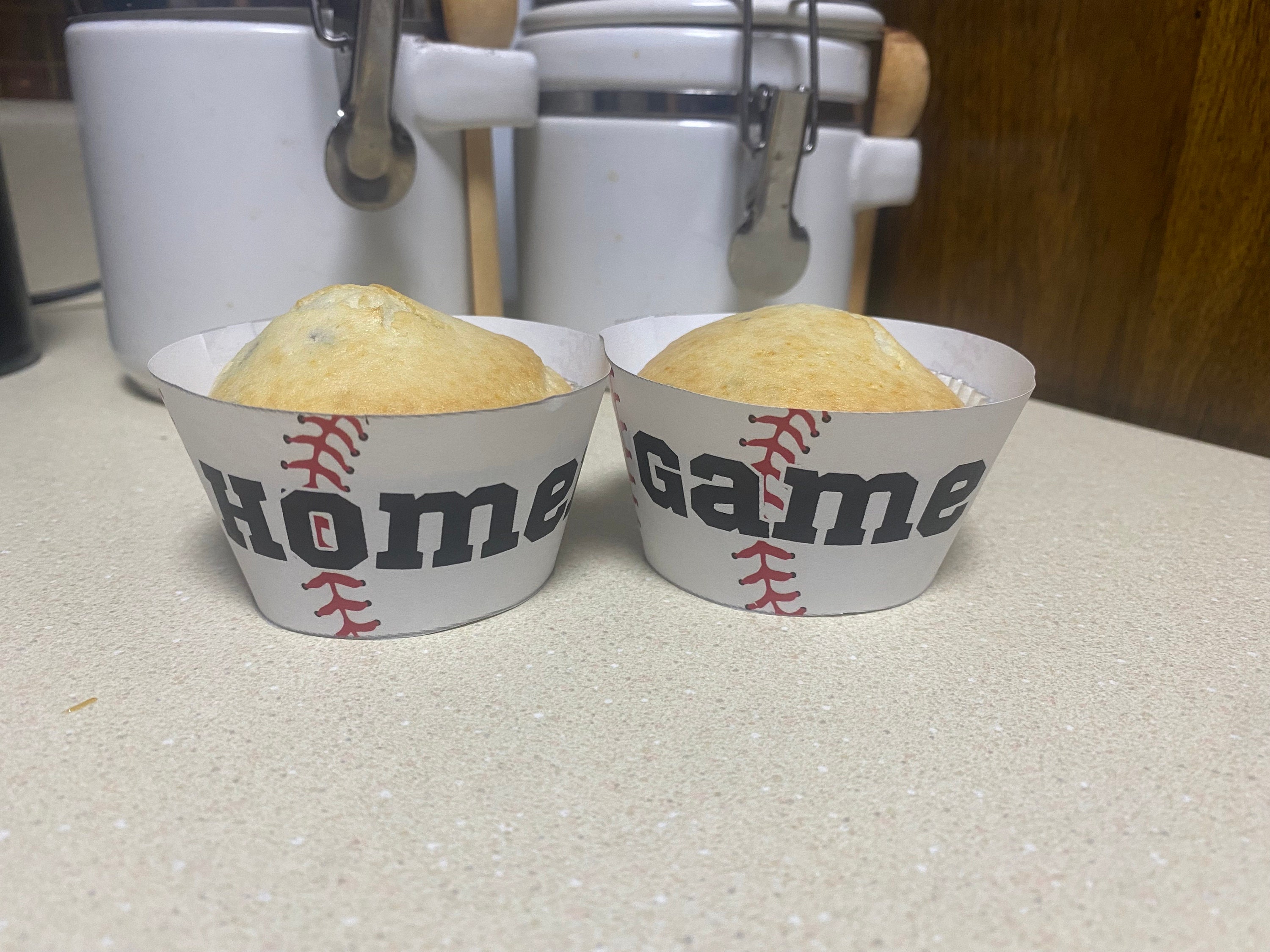 Printable Baseball Cupcake Wrappers: Game Day Party Decor (PDF) - Etsy