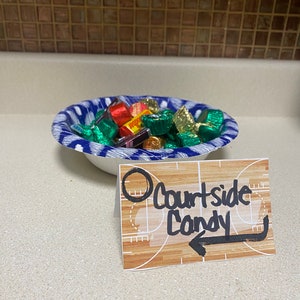 Basketball Game Day Food Labels, Basketball Buffet Label, Basketball ...