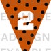 Printable Basketball Banner Pennant Banner Basketball Party Banner ...