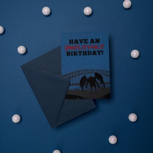 Mothman "have an Unbelievable Birthday" Card - Printable Legend of ...