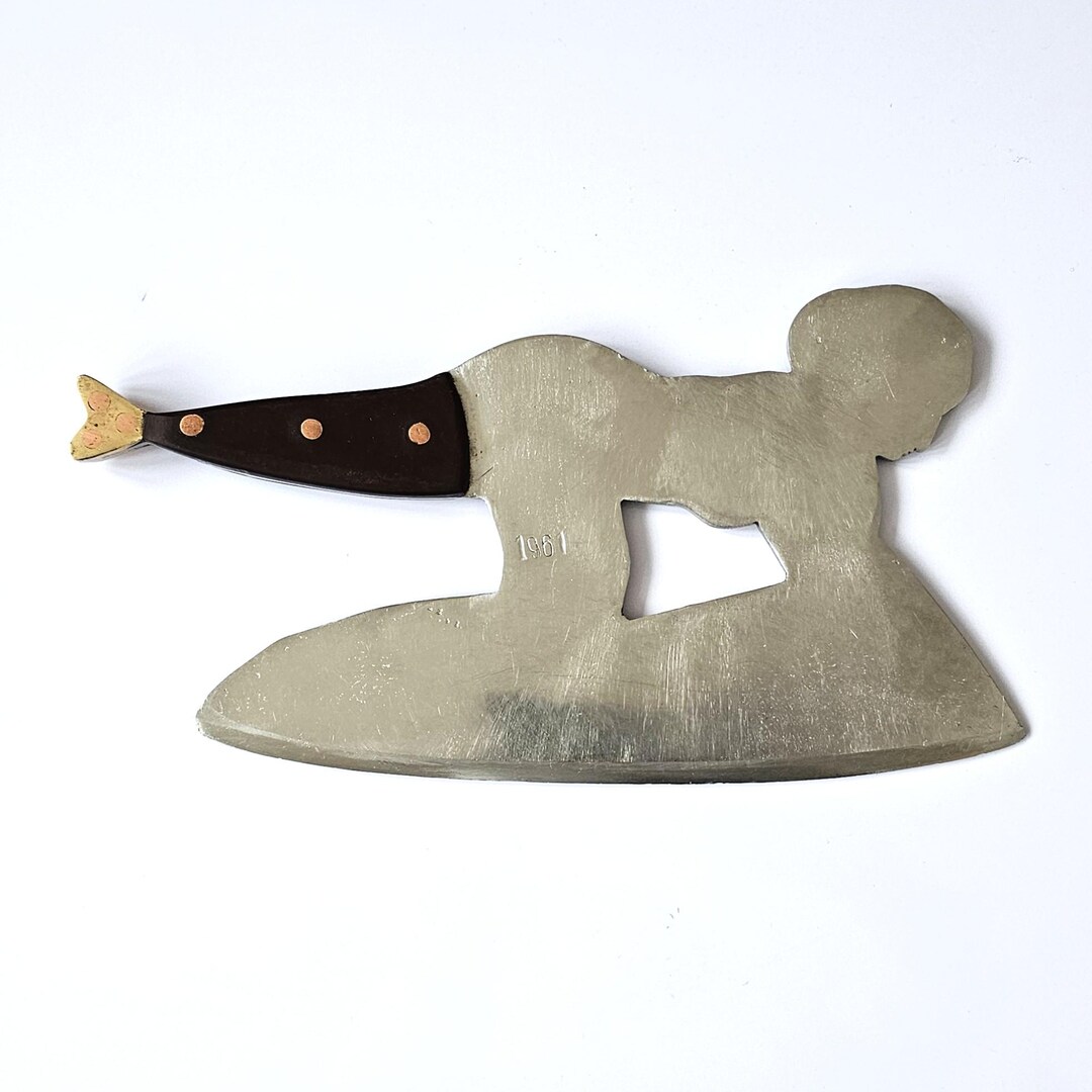 Naked Women Mermaid 1961 Vintage Meat Cleaver Antique Butcher Chopper ...