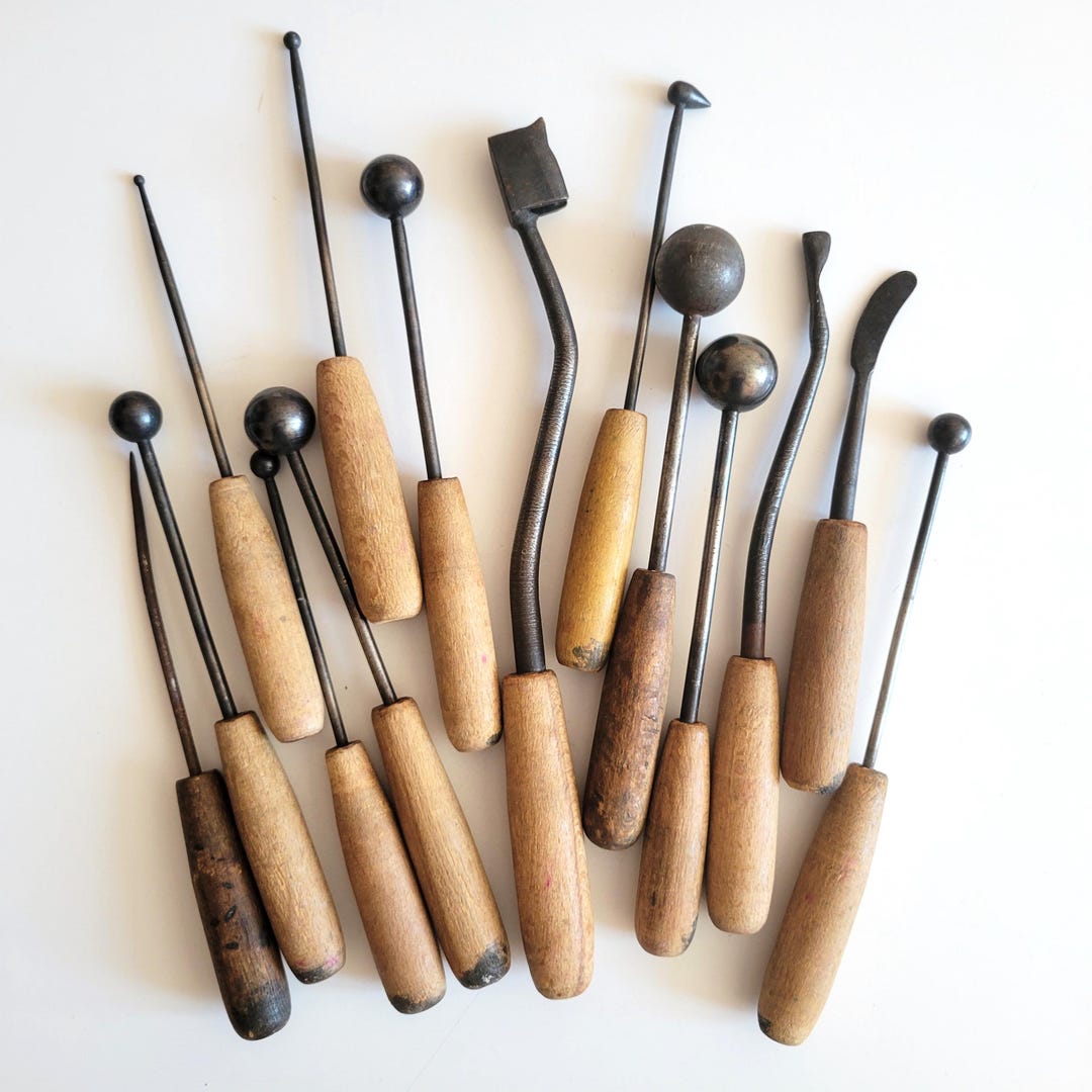 14 Vintage Millinery Flower Making Tools Wooden Supplies Hat Block ...