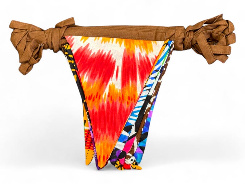 African Print Bunting Flags / Fabric Garlands / Party Decoration ...