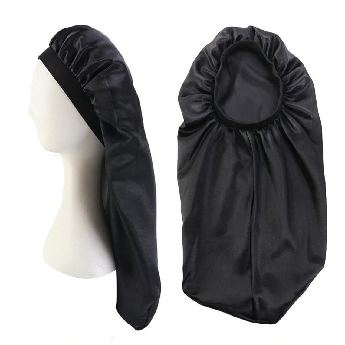 Satin Bonnet for Dreadlocks / Braids / Rasta Black Dreadsock - Etsy