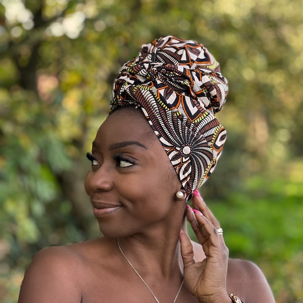 African Head Scarf - Etsy