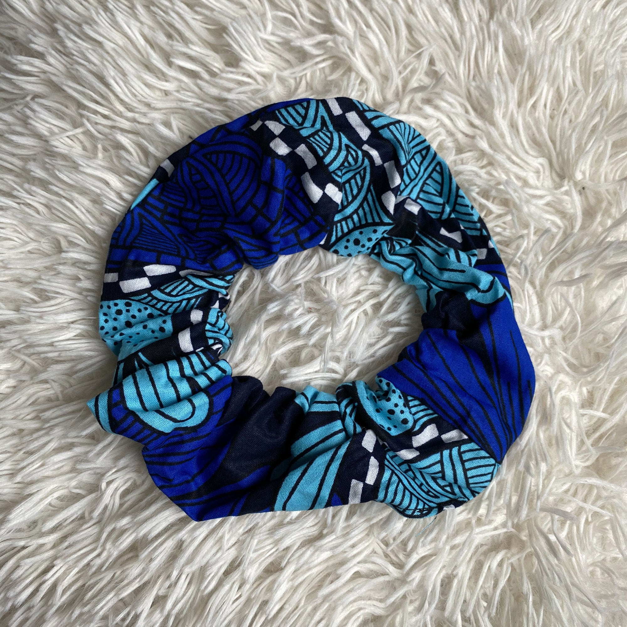 African Print Scrunchie Hair Elastics Ties XL Adults Hair - Etsy UK