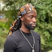 Durag / Du-rag / Do-rag / Bandana - African Print Cotton - Unisex ...